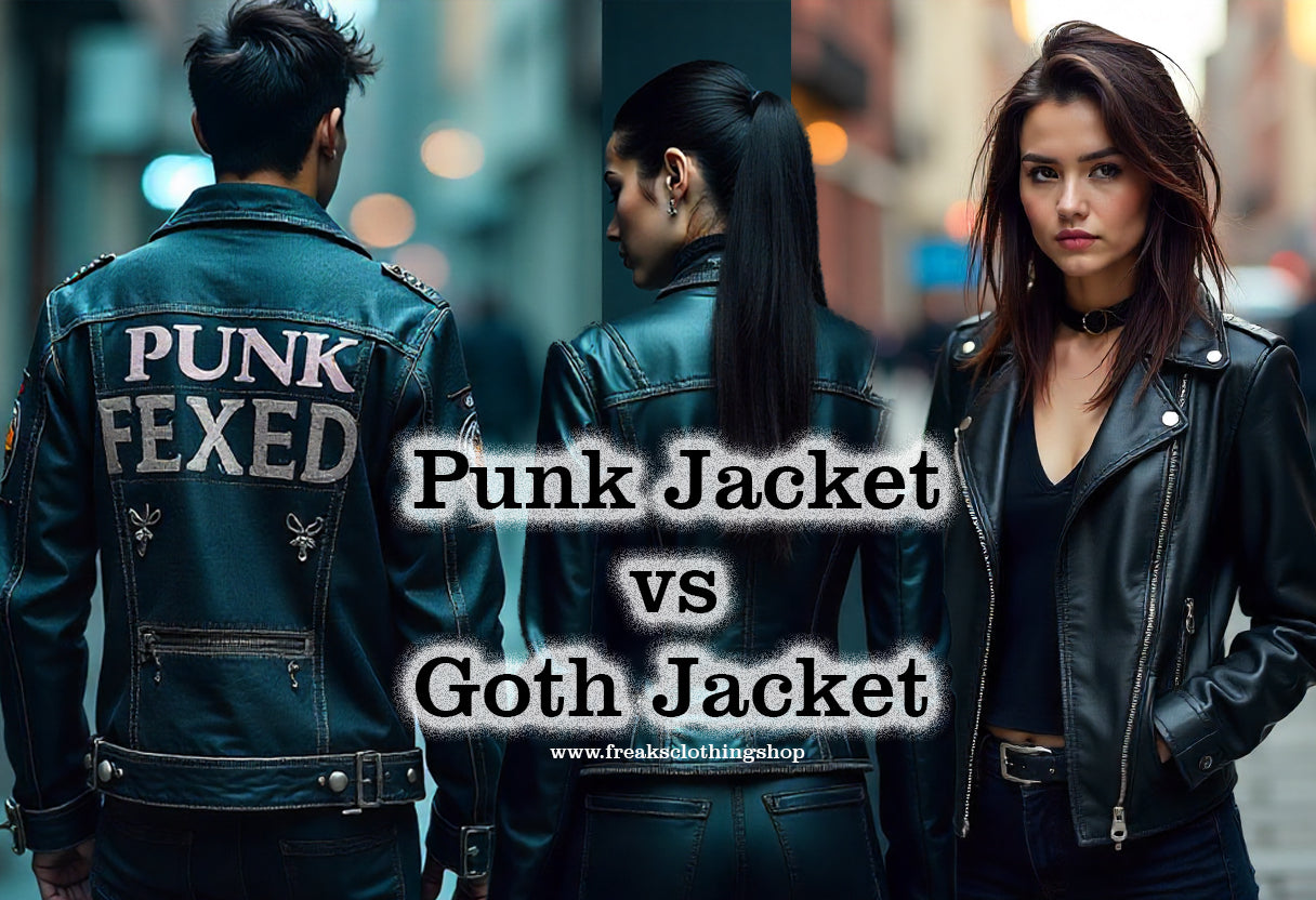 Punk Jacket vs Goth Jacket – Key Differences and How to Choose – Freaks ...