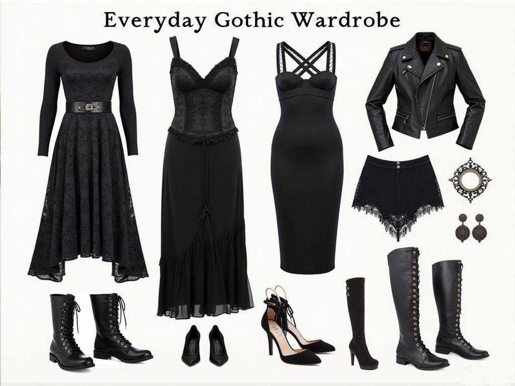 Building Your Dark Wardrobe: Creative Layering Ideas for Everyday ...